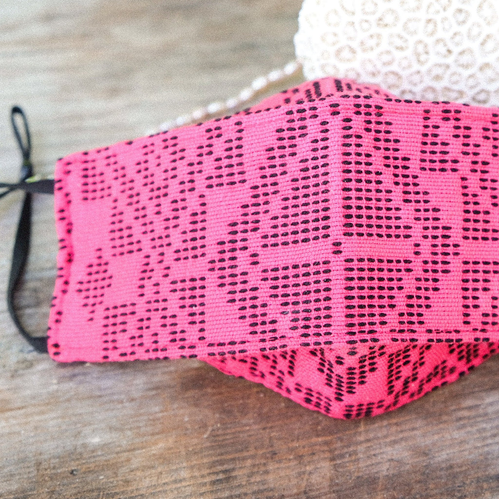 FUCHSIA x BLACK YAKAN MASK – KATHA PILIPINAS